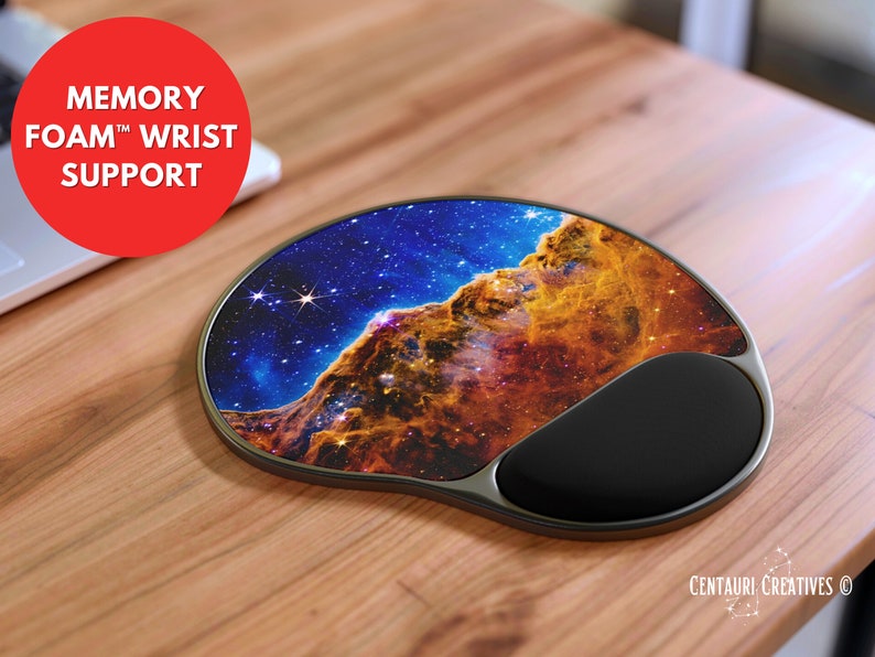 James Webb Space Telescope Mouse Pad With WRIST REST Carina Nebula ...
