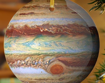 Jupiter Christmas Ornament Solar System Planet Ornament - Etsy