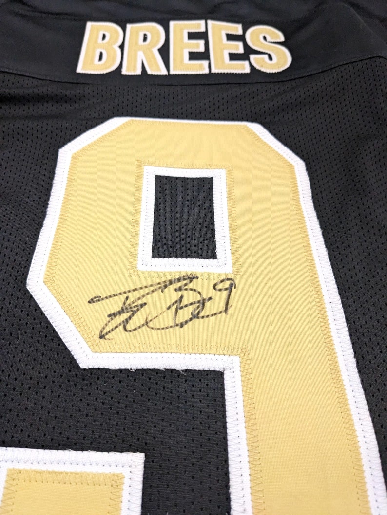 Drew Brees New Orleans Saints Autographed Signed Jersey With COA - Etsy