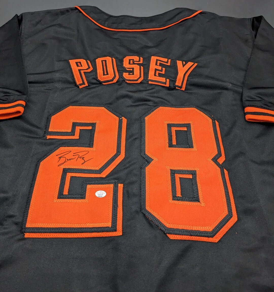Buster Posey San Francisco Giants Autographed Signed Jersey With COA - Etsy