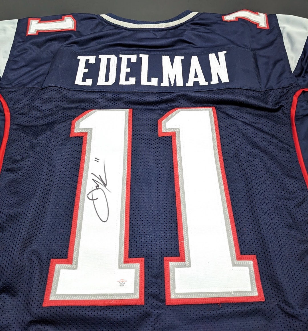 Julian Edelman New England Patriots Autographed Signed Jersey With COA ...