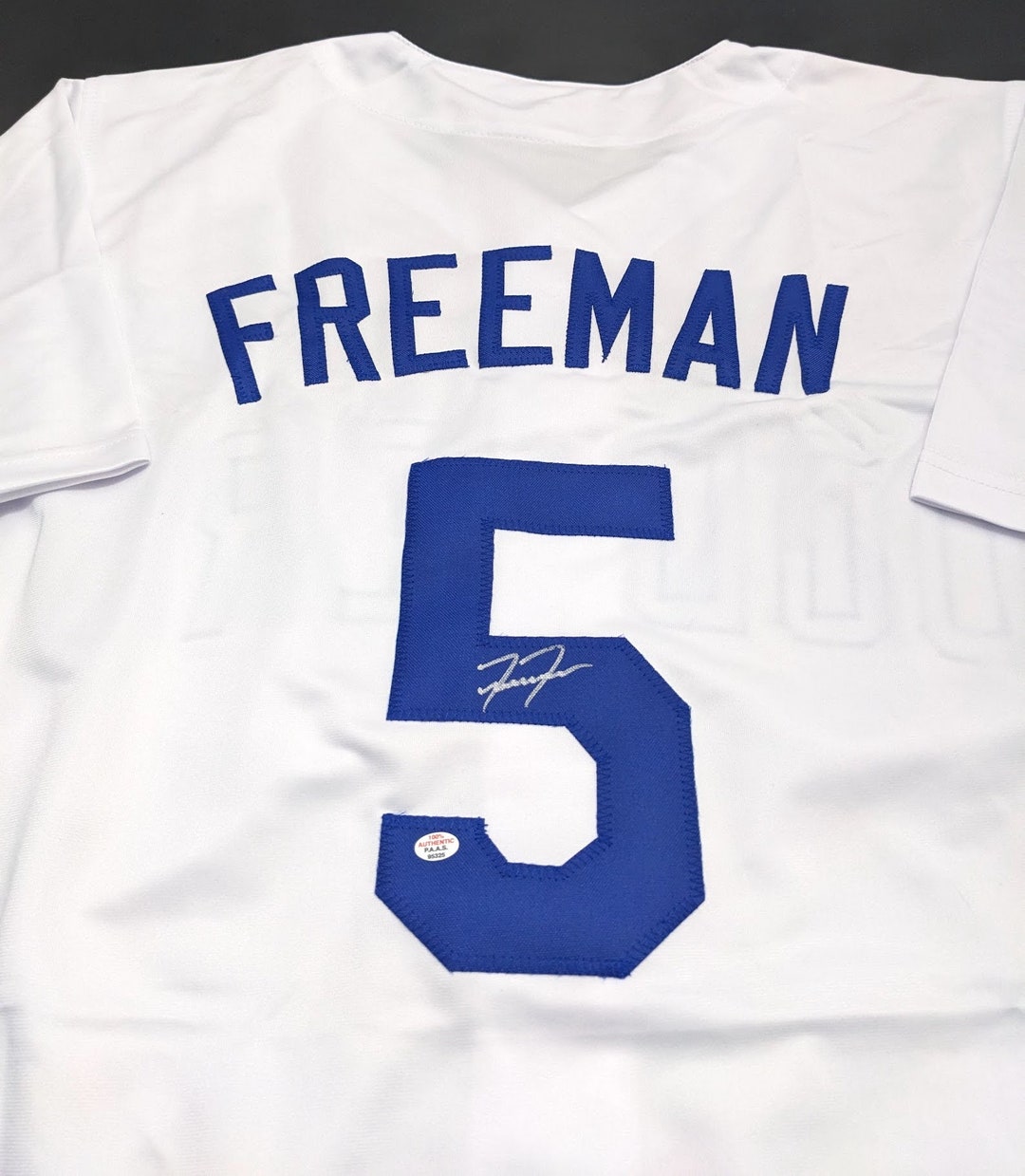 Freddie Freeman Los Angeles Dodgers Autographed Signed Jersey Size With ...