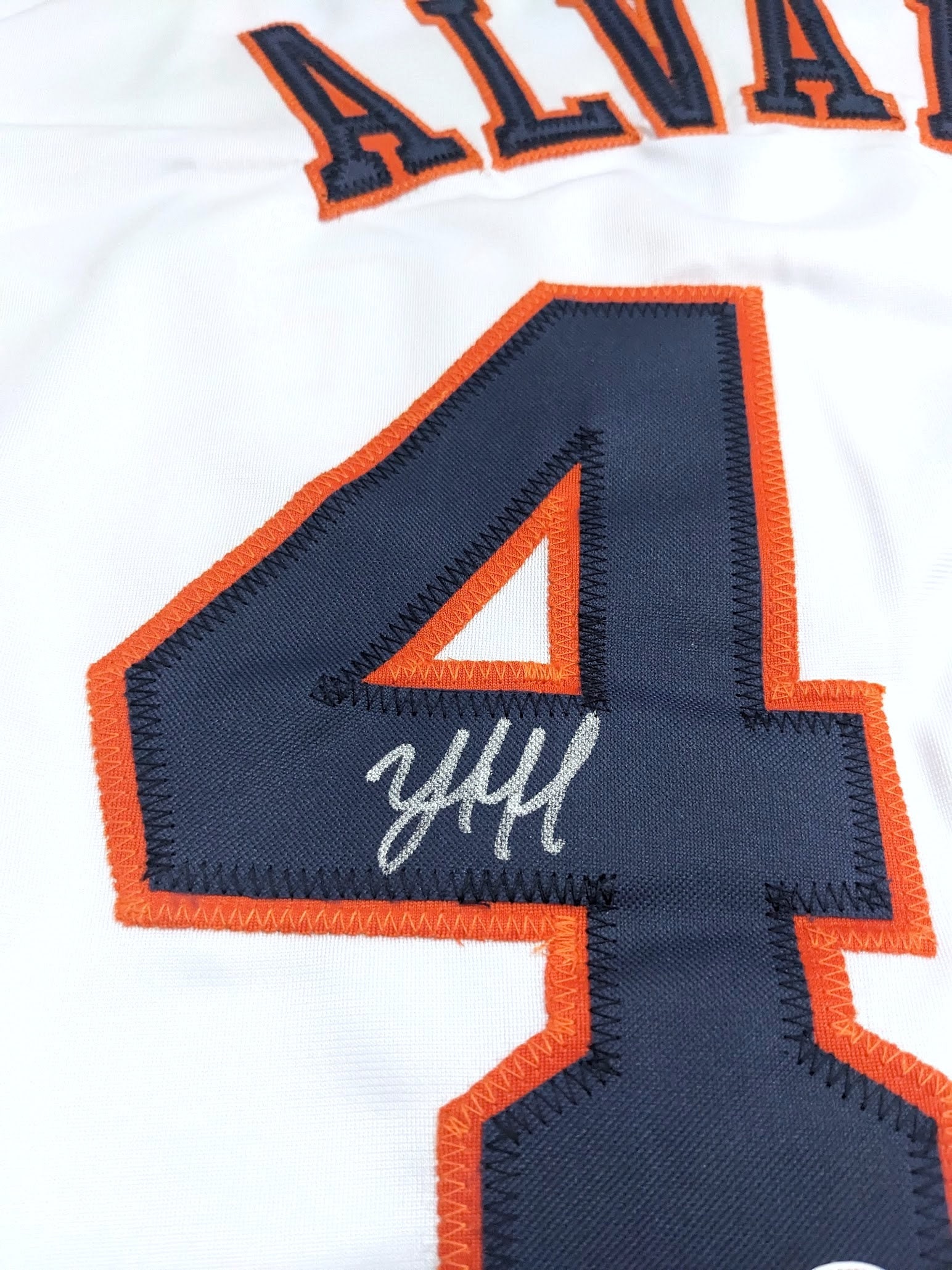 Yordan Alvarez Houston Astros Autographed Signed Jersey With - Etsy