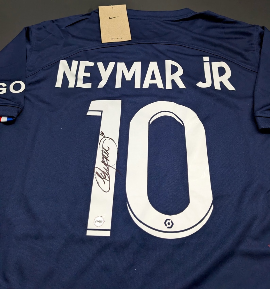 Neymar Jr Paris Saint-germain Autographed Signed Jersey With - Etsy