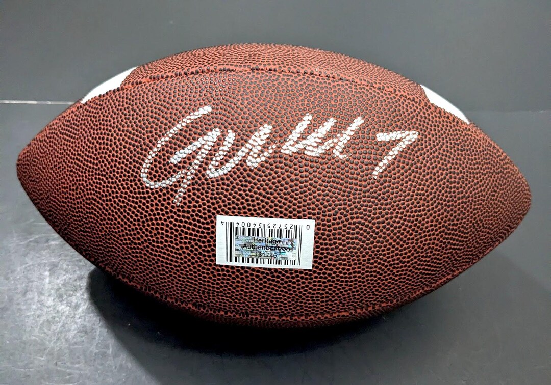 CJ Stroud Houston Texans Autographed Signed Junior Football With COA - Etsy