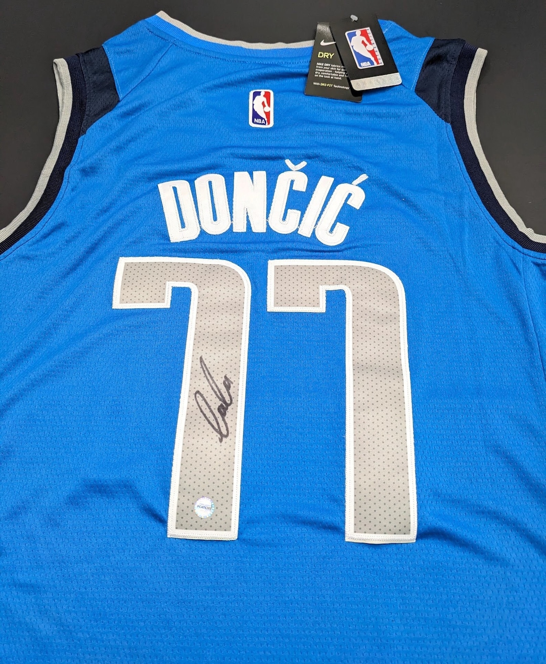Luka Doncic Dallas Mavericks Autographed Signed Jersey With COA - Etsy