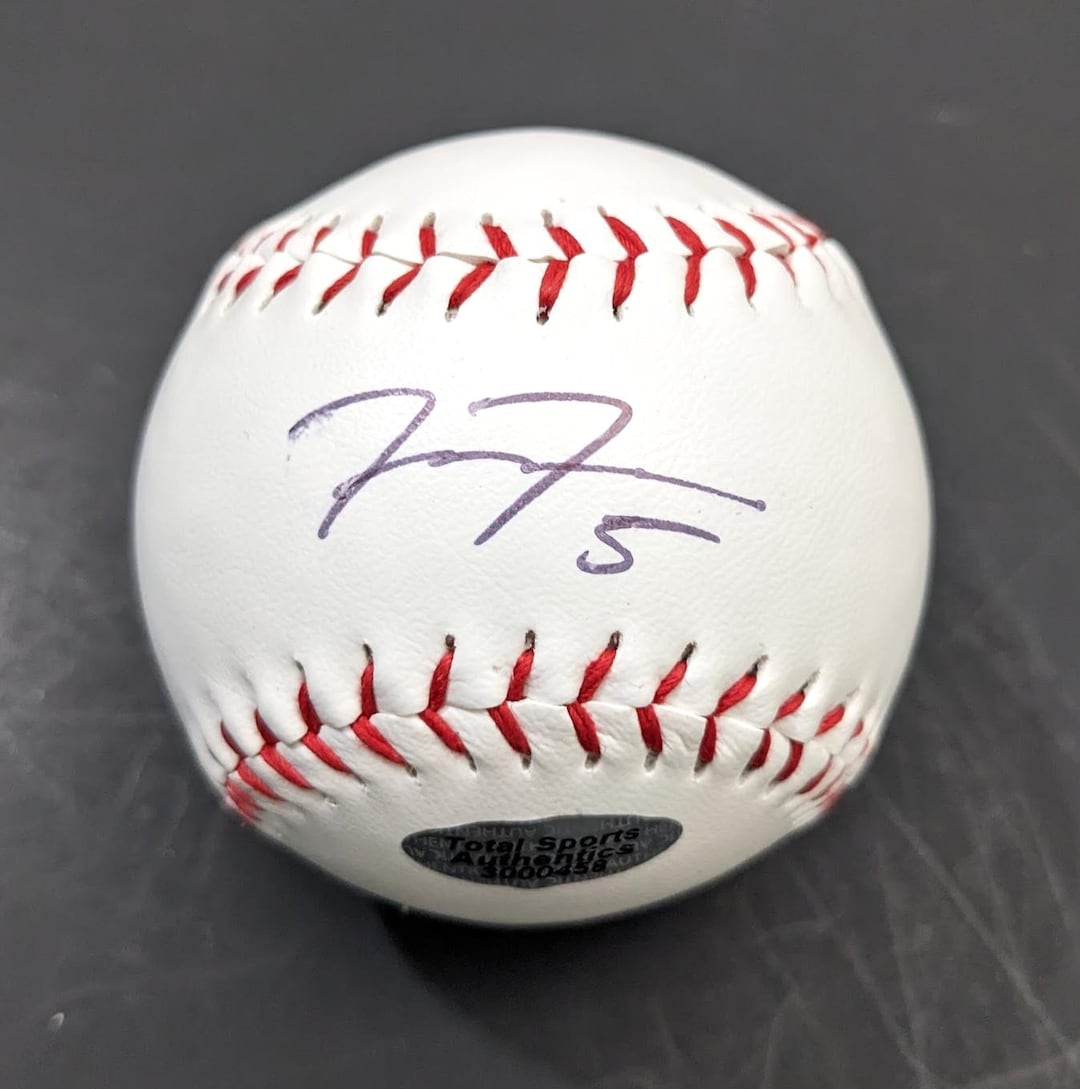 Freddie Freeman Los Angeles Dodgers Autographed Signed Baseball With ...