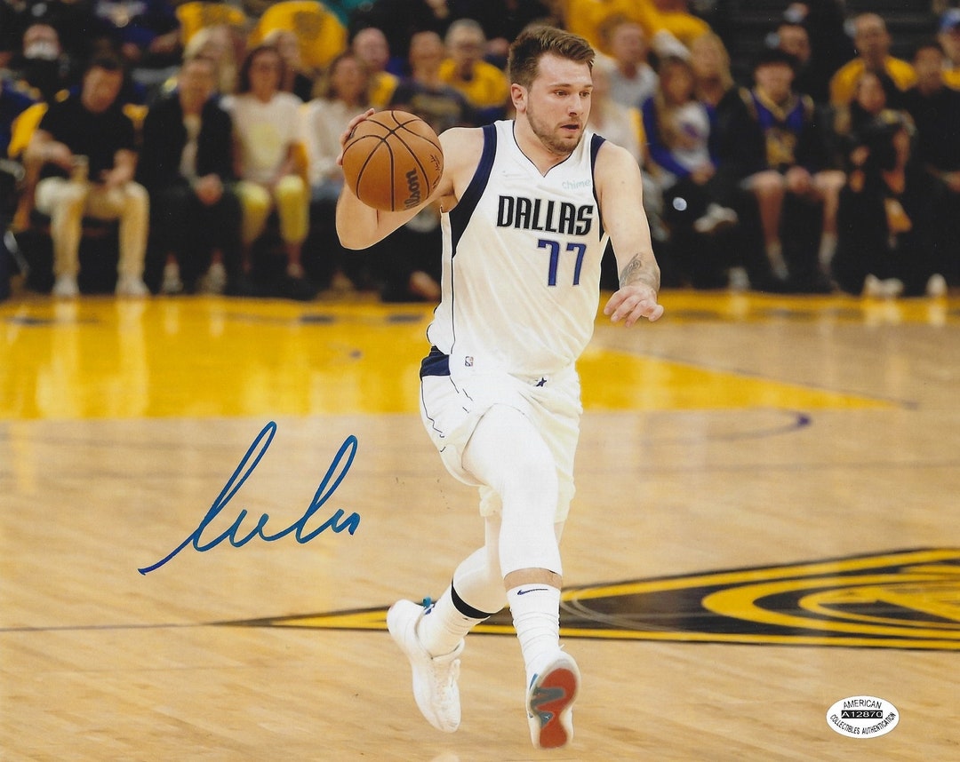 Luka Doncic Dallas Mavericks Autographed Signed 8x10 Photo - Etsy