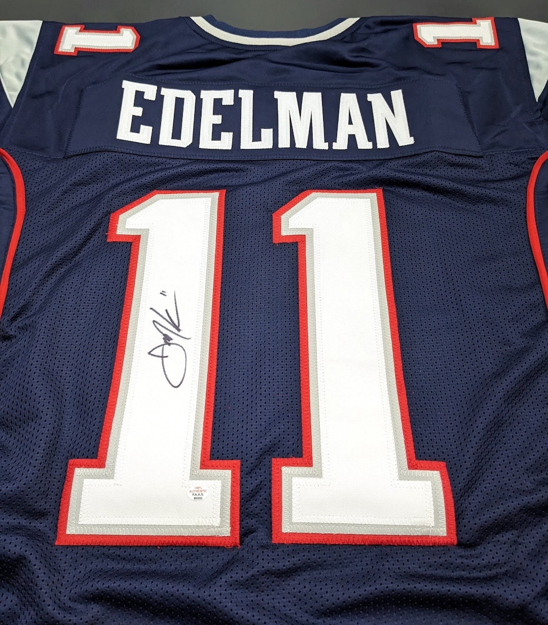 Julian Edelman New England Patriots Autographed Signed Jersey With COA ...