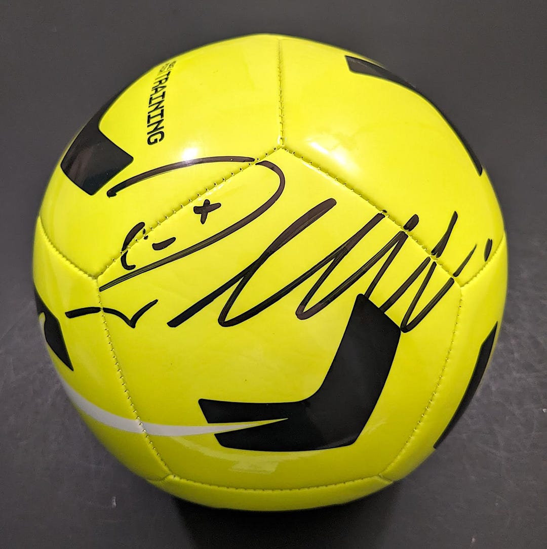 Cristiano Ronaldo Al-nassr Signed Autographed Soccer Ball With COA - Etsy