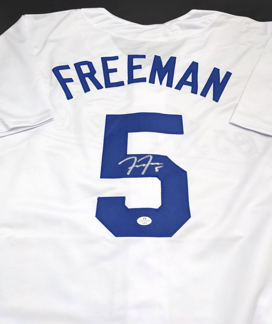Freddie Freeman Los Angeles Dodgers Autographed Signed Jersey Size With ...