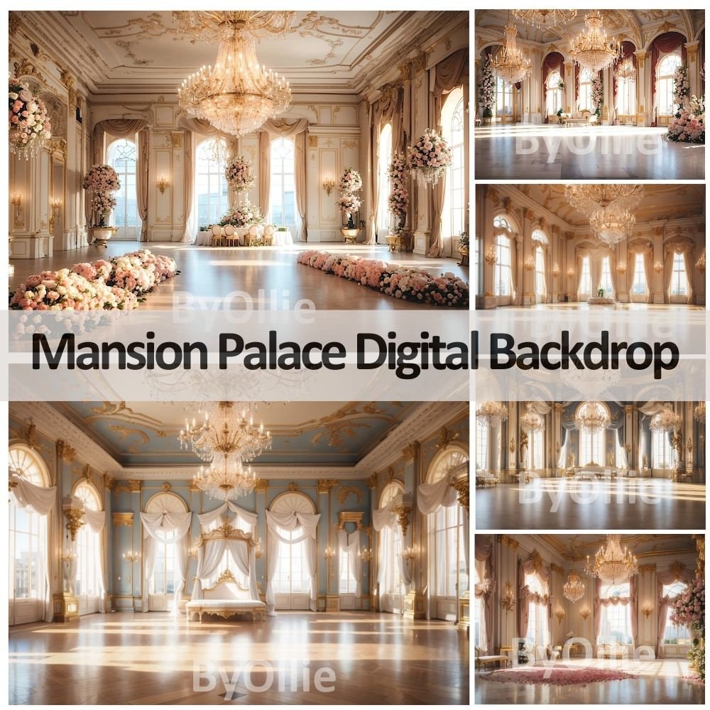 16 Dream Ballroom Digital Backgrounds Travels Royal Castle Backgrounds ...