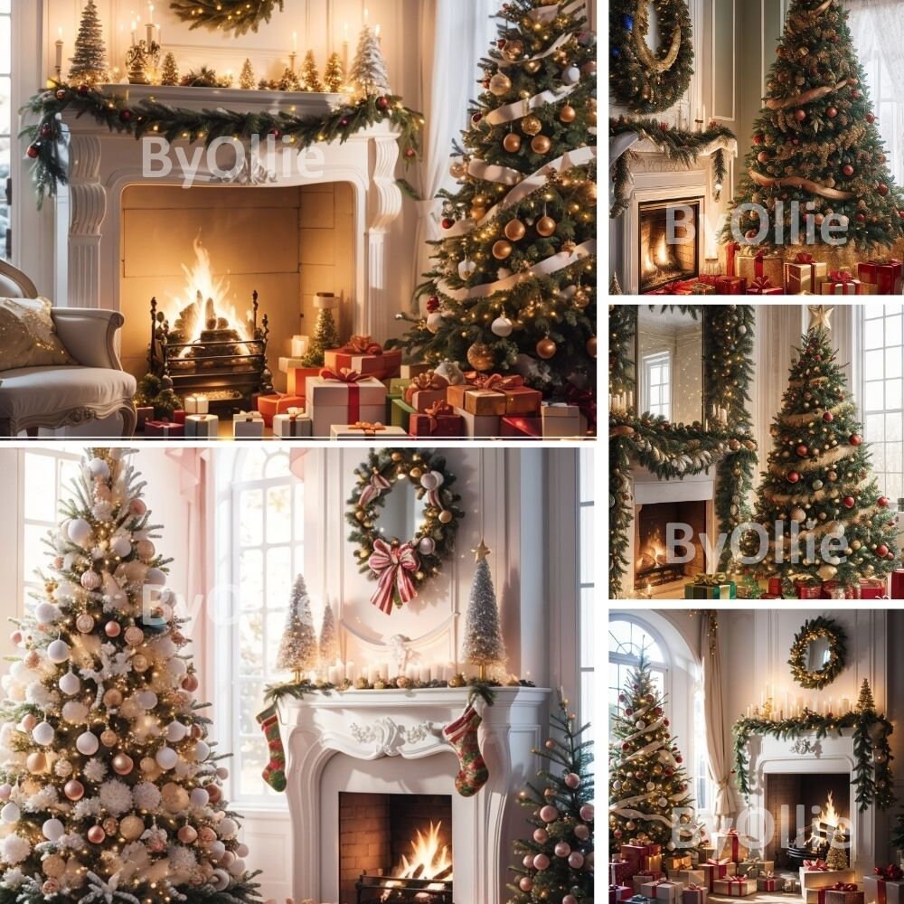 10 Digital Backdrops Family Cozy Beautiful House Mansion Kid Digital ...