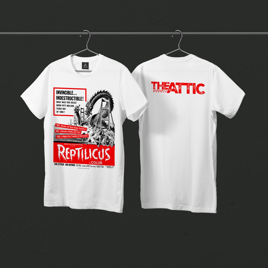 Reptilicus T-shirt - Etsy