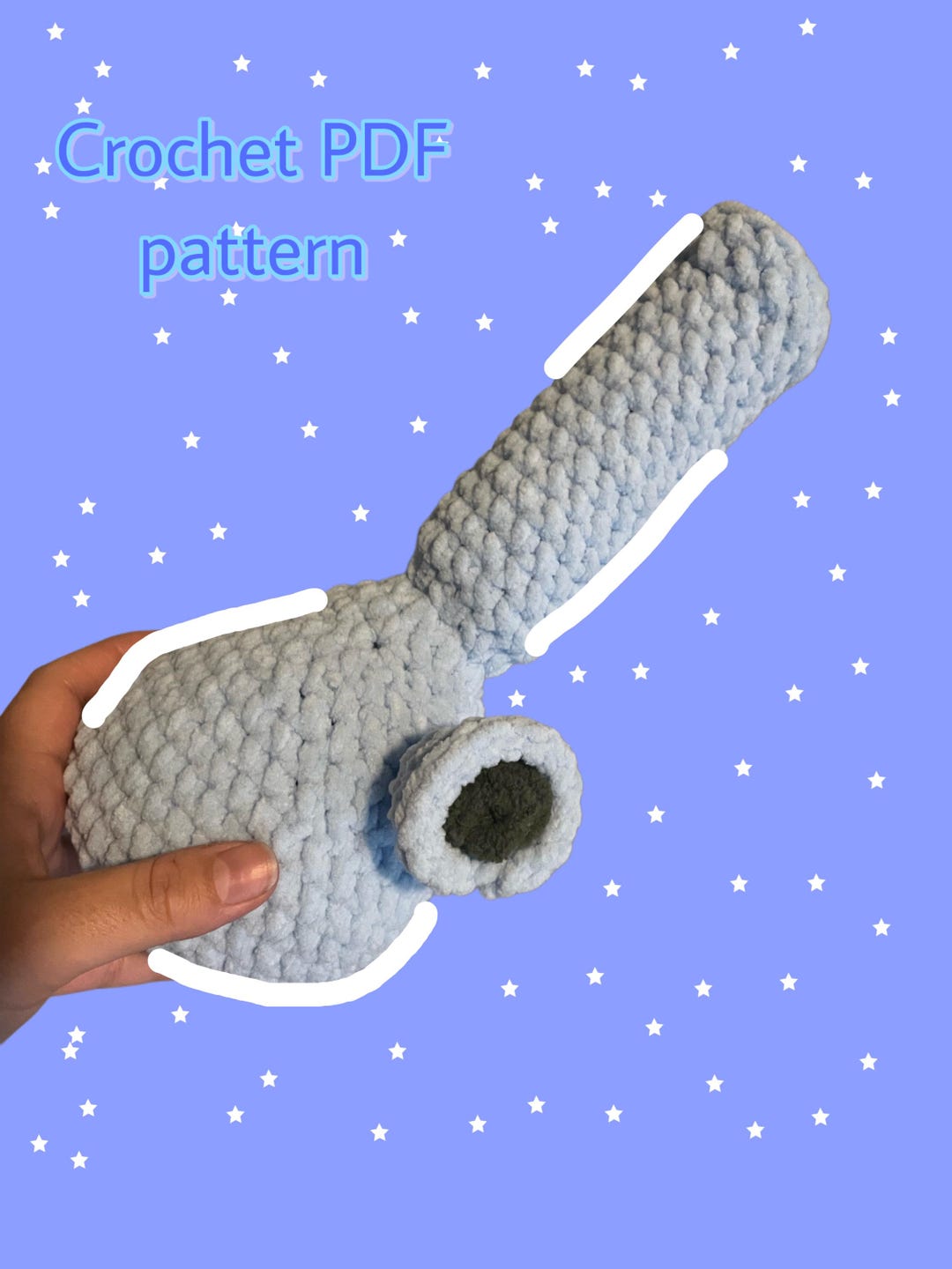 Crochet Bong Plush Pattern - Etsy