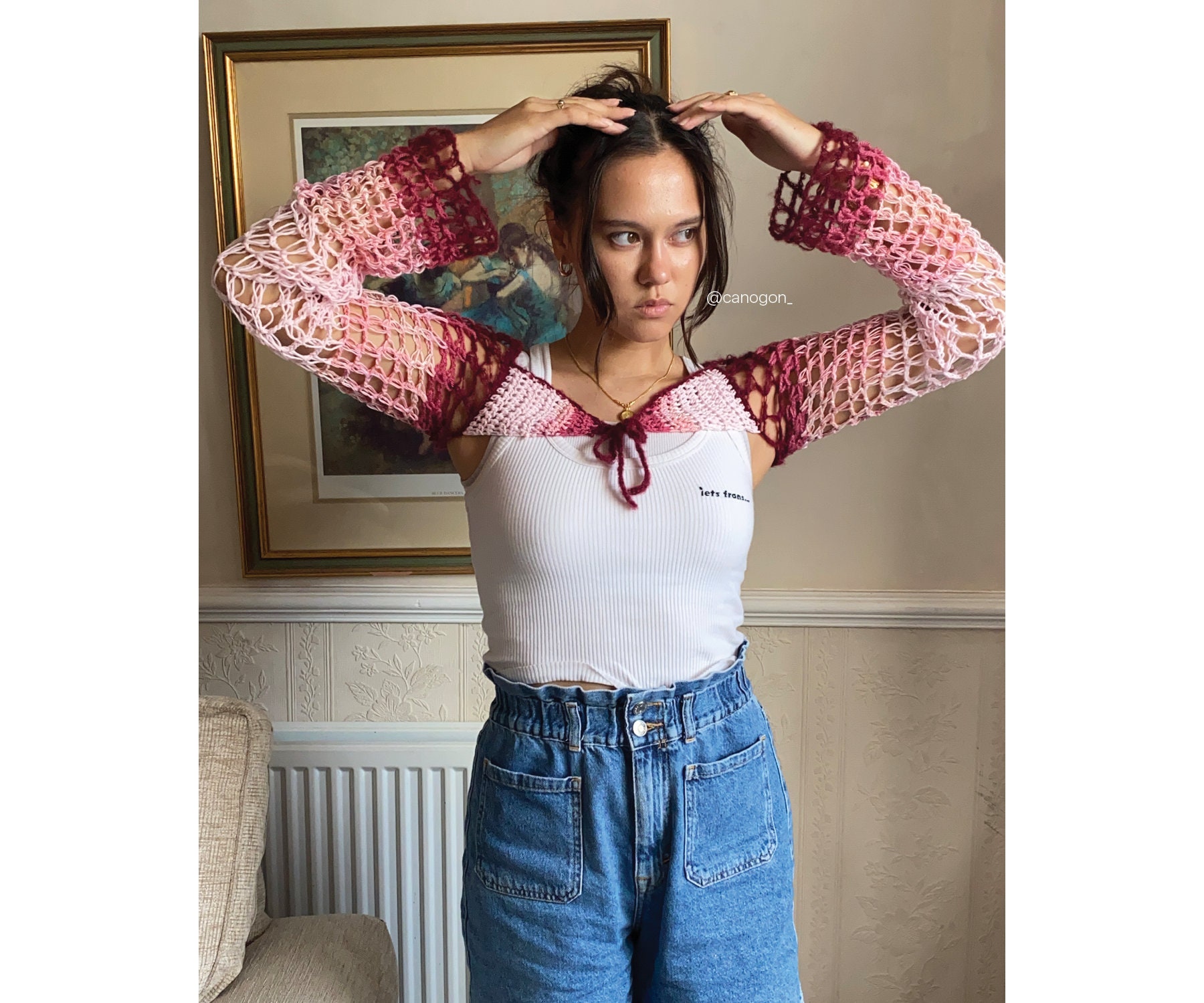 Lucy Sleeves Crochet Pattern - Etsy