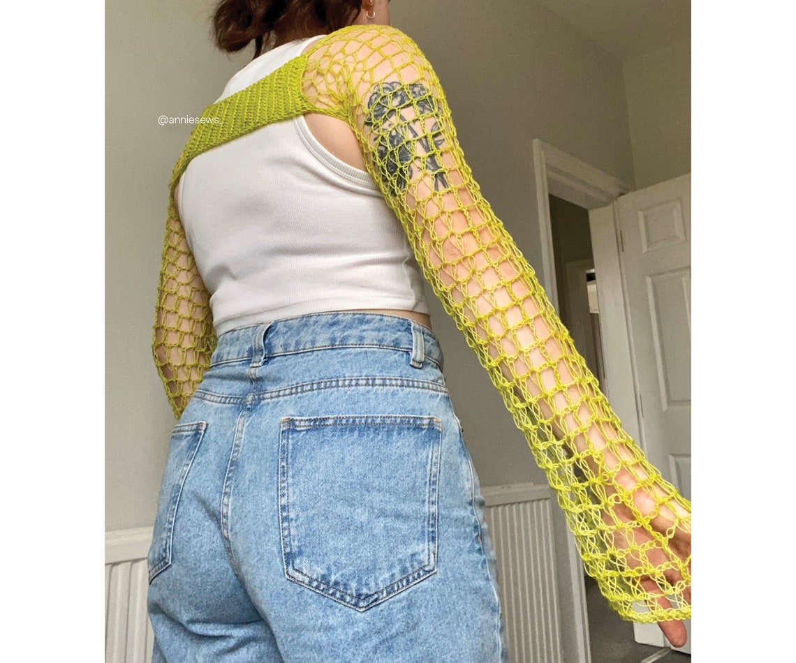 Lucy Sleeves Crochet Pattern - Etsy