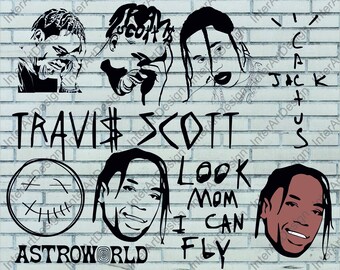 Travis Scott Vector | Etsy
