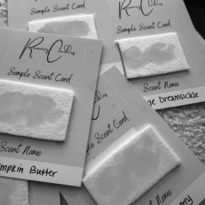 Candle Scent Samples - Etsy