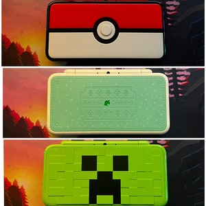 New 3DS/2DS LL With free Case/wrist Strap/hand Grip/screen Protector ...