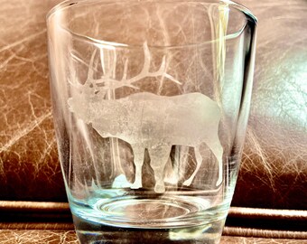 Etched Hunting Glass - Etsy