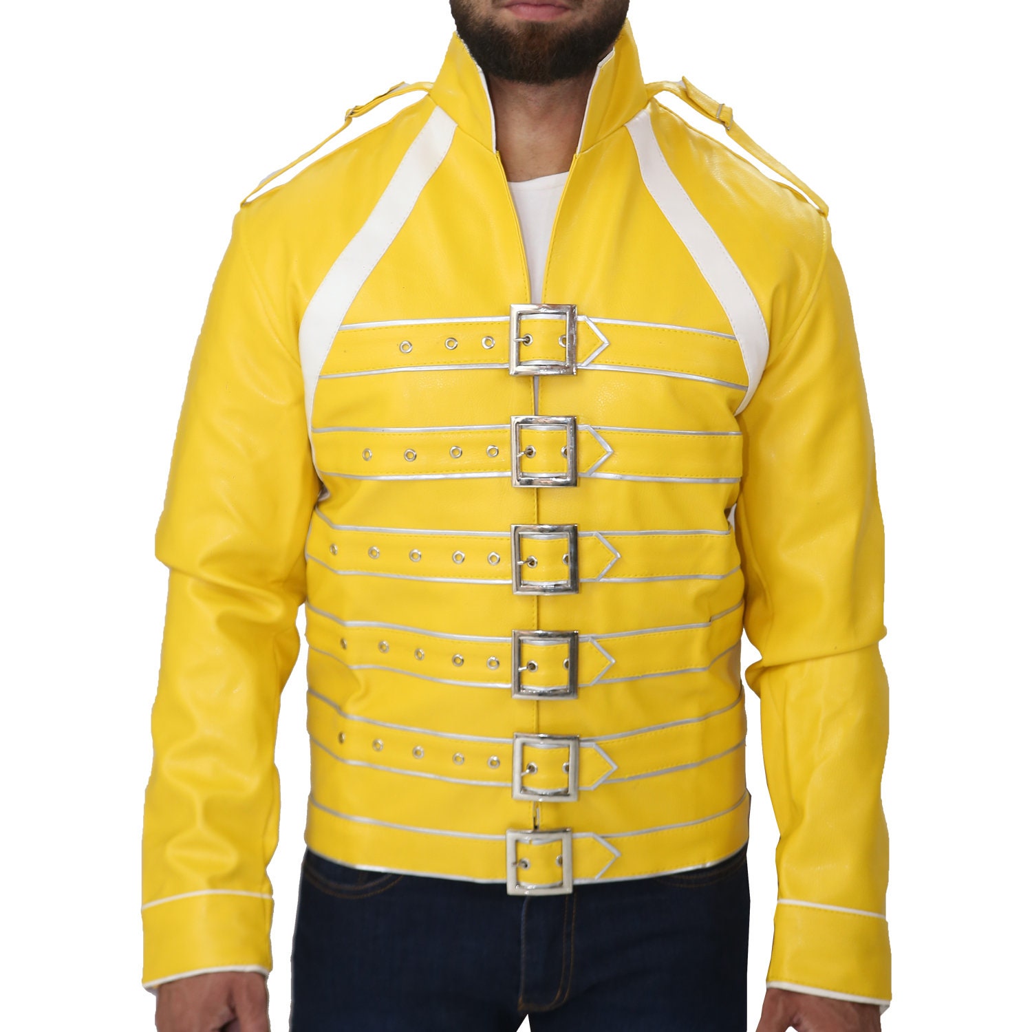 Freddie Mercury Yellow Jacket Replica