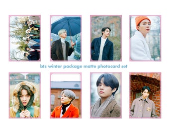 Bts Winter Package Photocard - Etsy