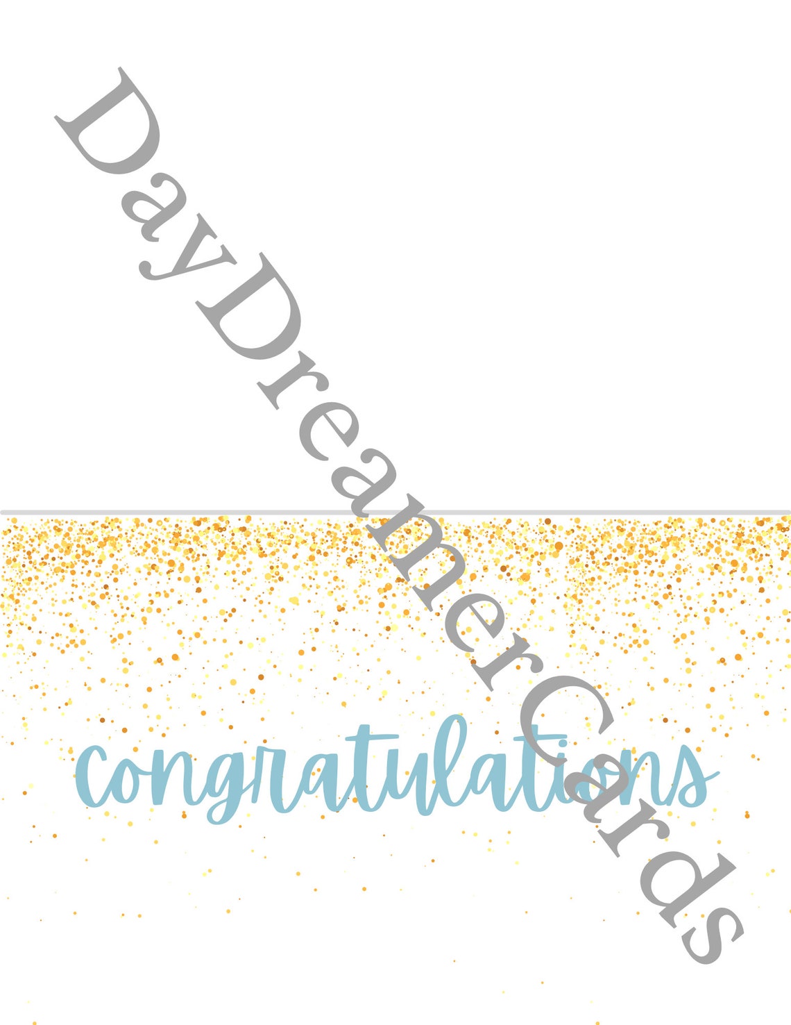 Digital Congratulations Card | Printable Congratulations Glitter ...