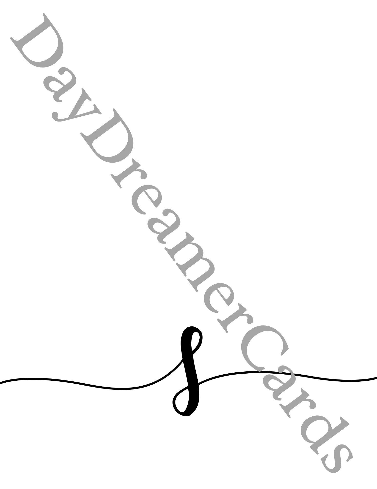 Digital Letter S Card Printable S Initial Card Simple Minimalist ...