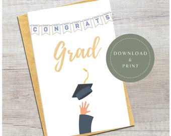 Graduation Card OMG YOU ROCK H194 - Etsy
