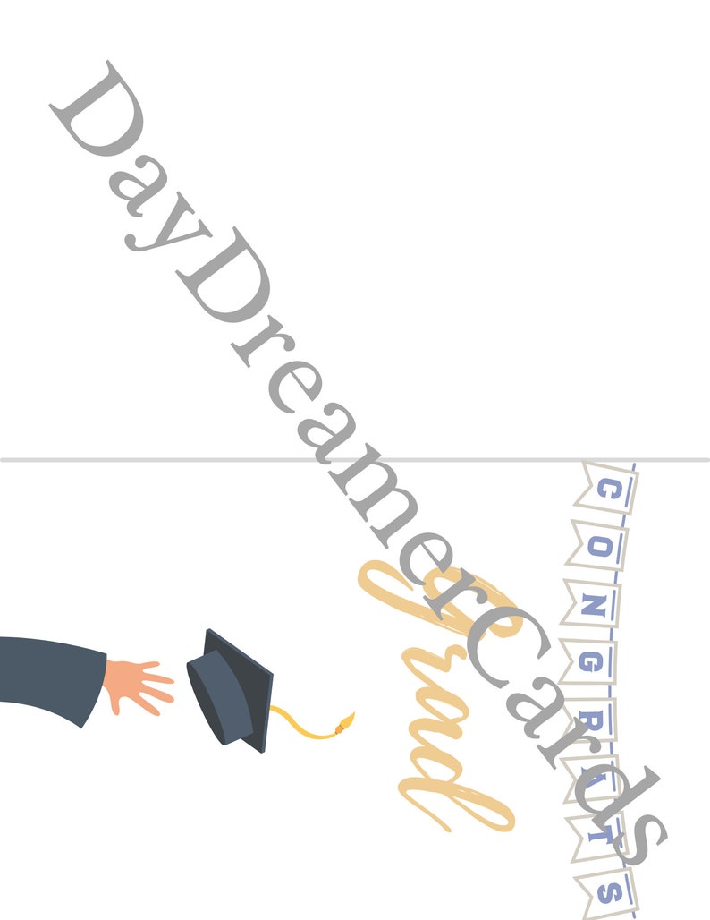Digital Congratulations Card Printable Congrats Graduate Card College ...