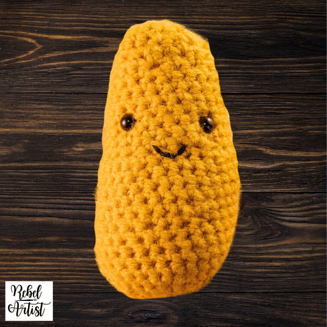 Crocheted Potato, Spud Plushie, Home Corner Play Food, Kitchen ...