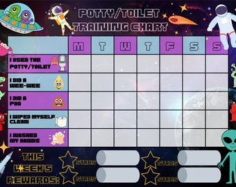 Space Toilet Chart - Etsy