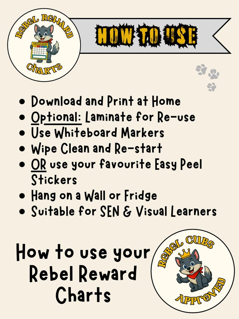 Reward Charts - Potty Training, Teeth Brushing & Chore Charts ...