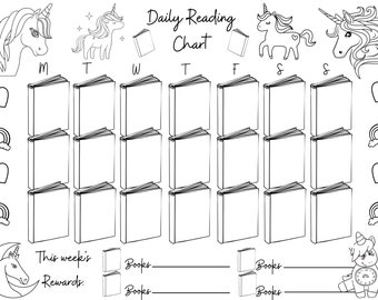 Children's Reward Chart Dinosaurs Theme Download and - Etsy