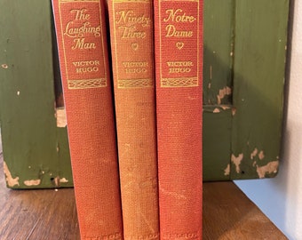 Victor Hugo Books - Etsy