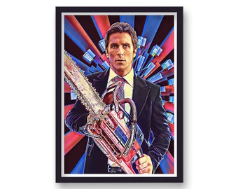 Patrick Bateman Poster - Etsy UK