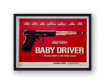 Baby Driver Poster - Etsy
