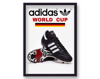 Adidas Vintage Poster - Etsy