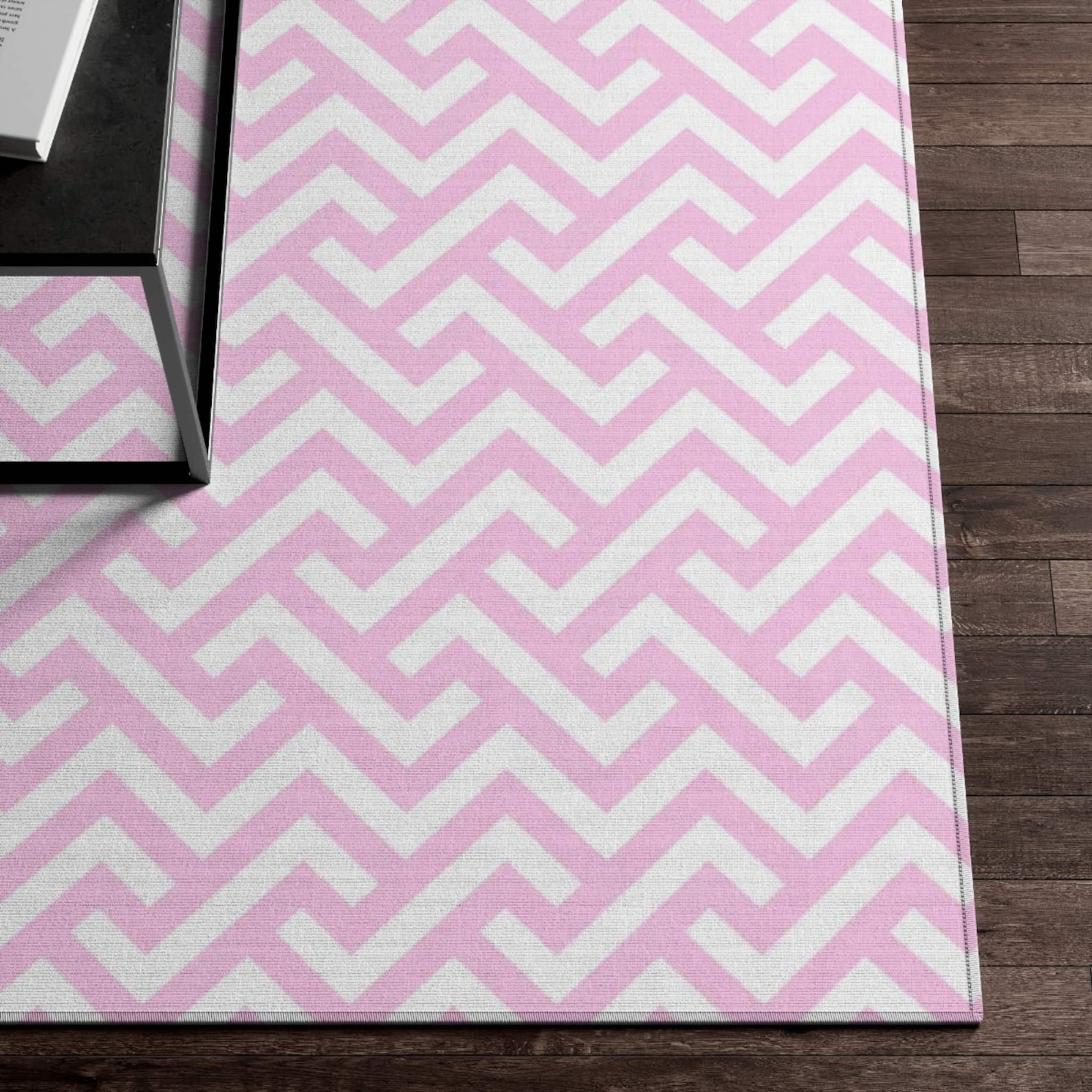 Preppy Aesthetic Area Rugs Baby Pink Preppy Room Decor - Etsy