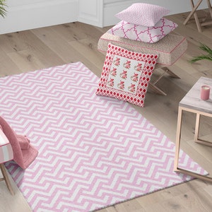 Preppy Aesthetic Area Rugs Baby Pink, Preppy Room Decor Aesthetic, Rug ...