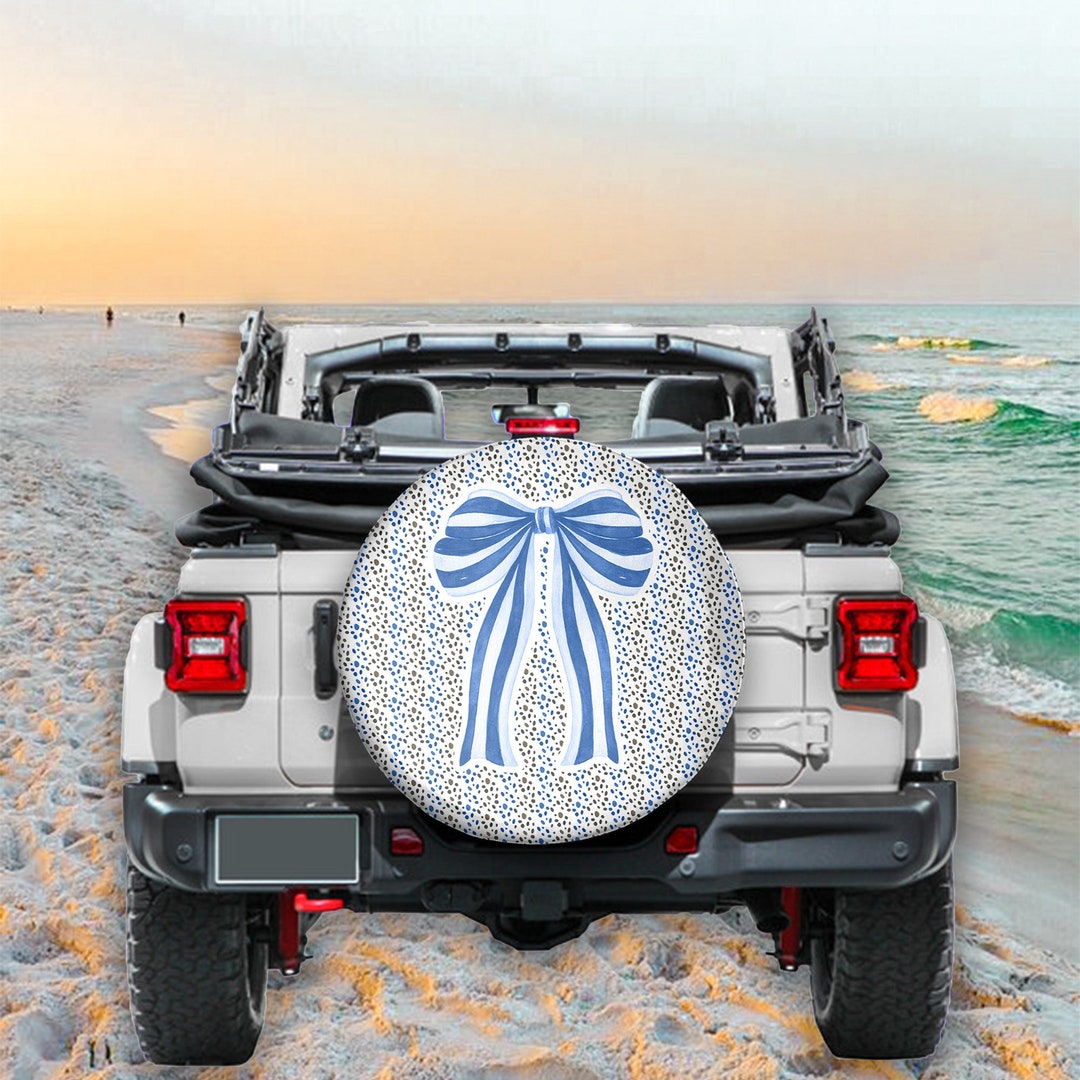 Preppy Spare Tire Cover, Girly Tire Cover, Car Accessories, Cute Car ...