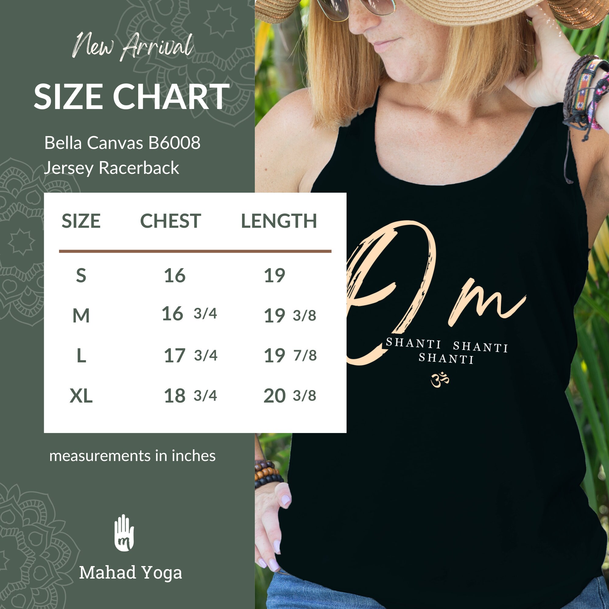 Om Shanti Shanti Om Symbol Script Yoga Top Yoga Clothes - Etsy