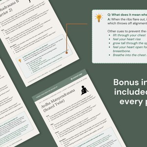 Yoga Cueing Guide E-book, 4-point Alignment Method for Teachers ...