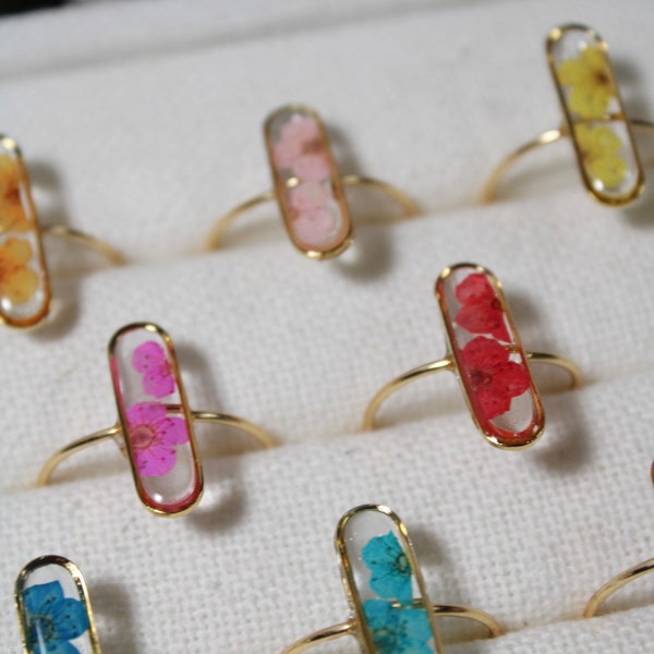 Handmade Resin Ring - Etsy