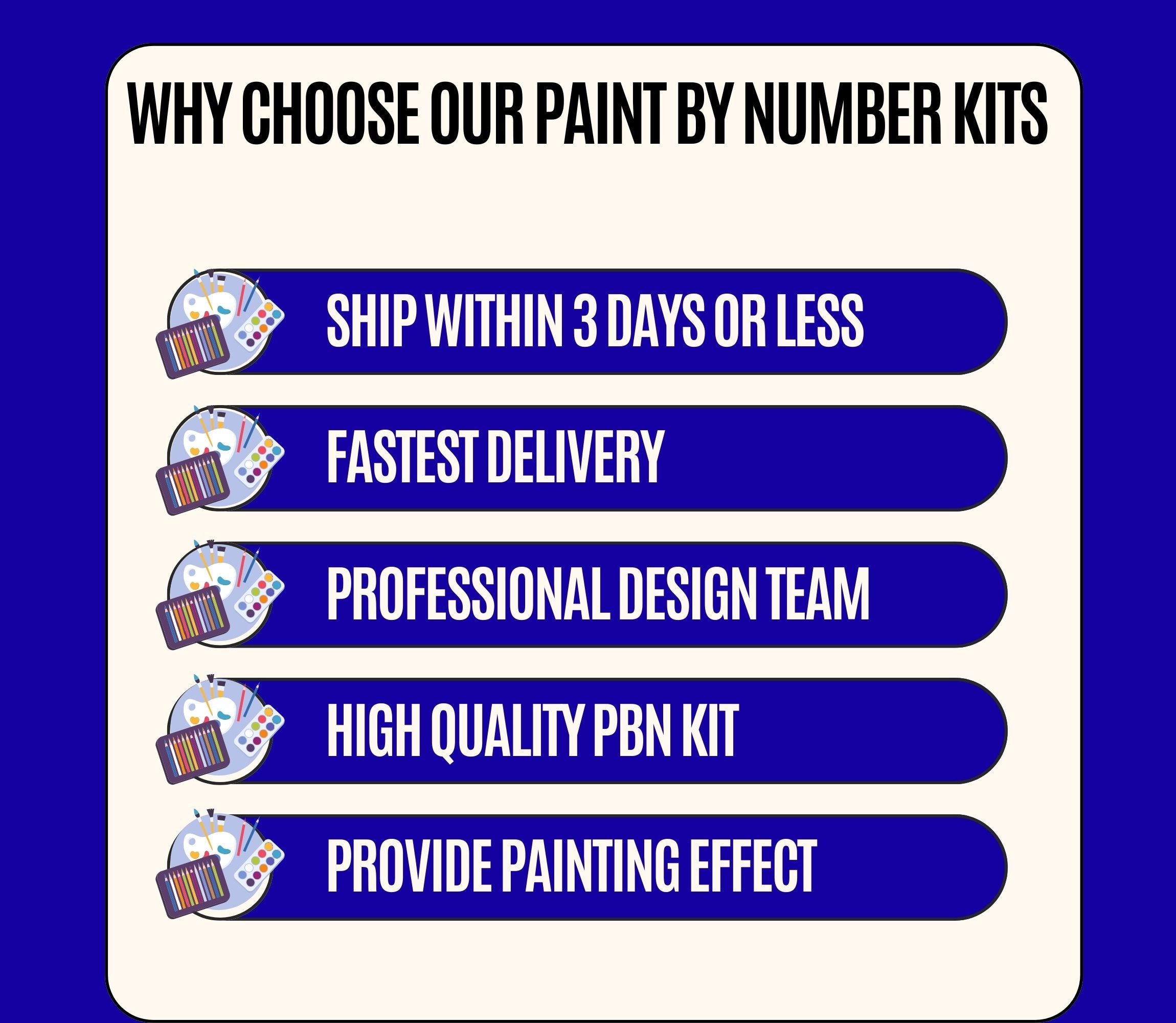 Personalized Paint by Number Kit, Custom Paint by Numbers for Adults ...