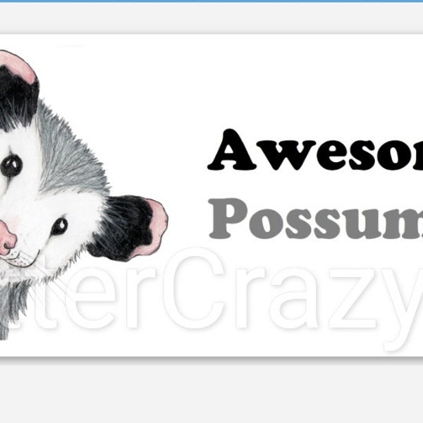 Awesome Possum - Etsy