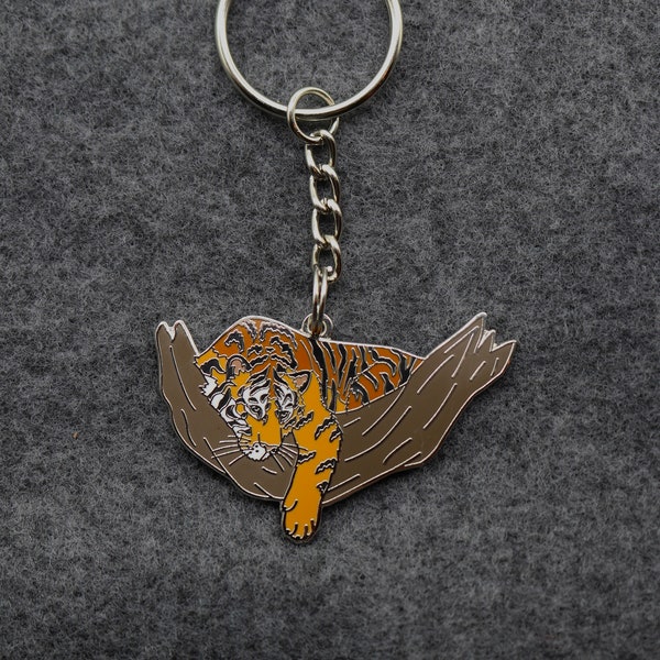 Tiger Keychain - Etsy