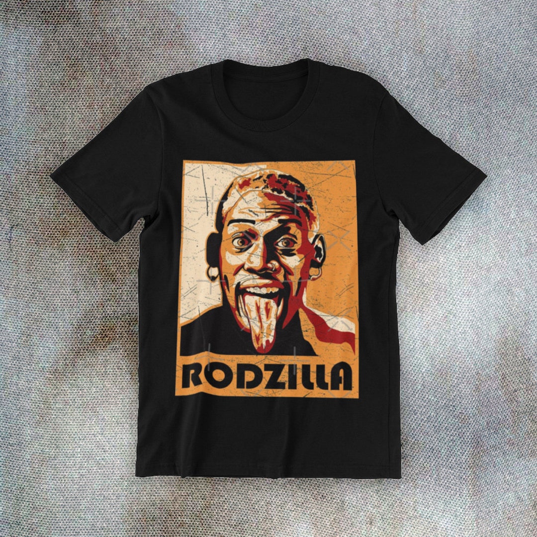 Rodzilla Dennis Rodman the Worm Unisex T-shirt Rodzilla Tee - Etsy