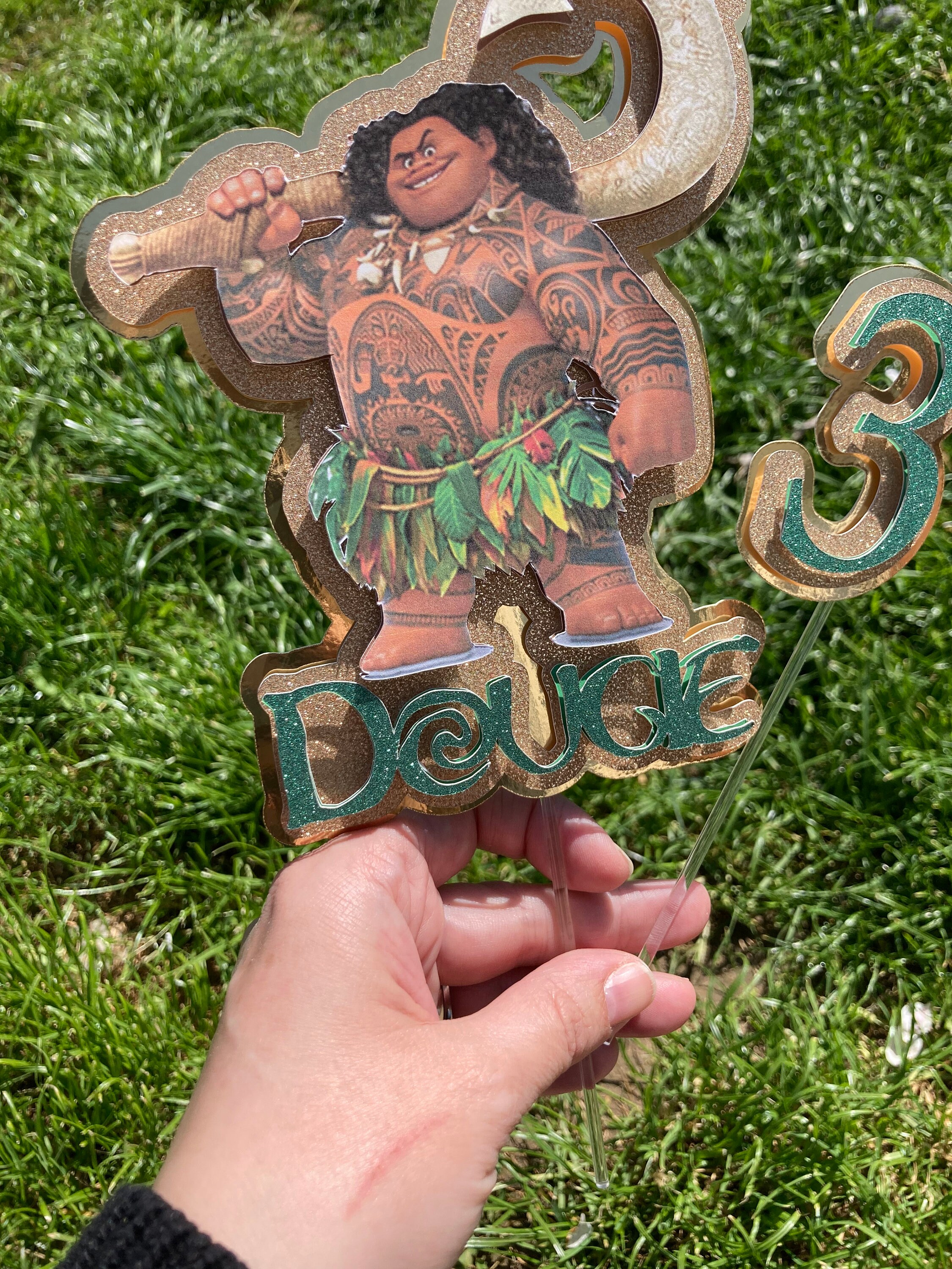 Maui, Moana Cake Topper - Etsy UK